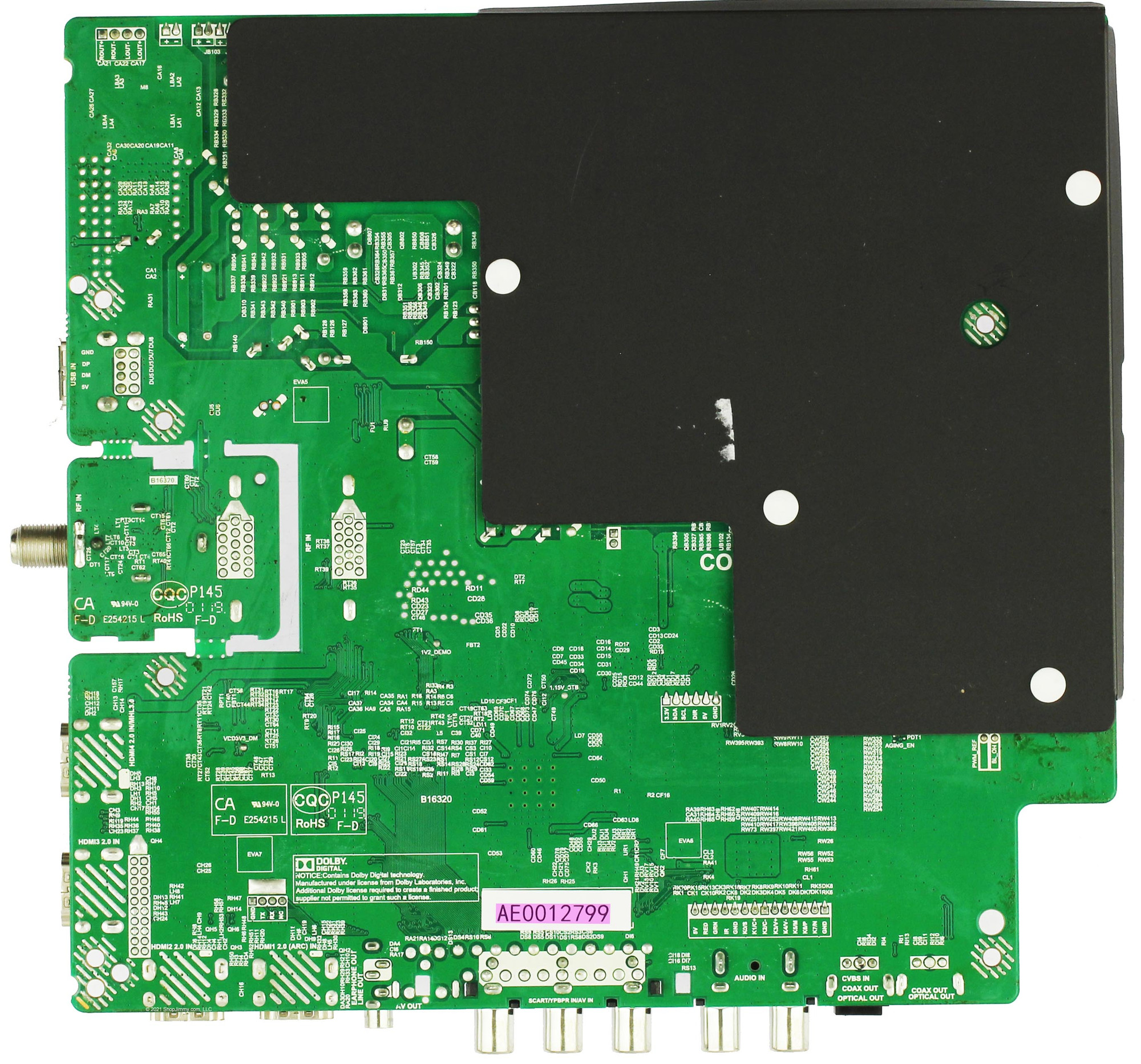 RCA AE0012799 Main Board for RLDED5098-B-UHD