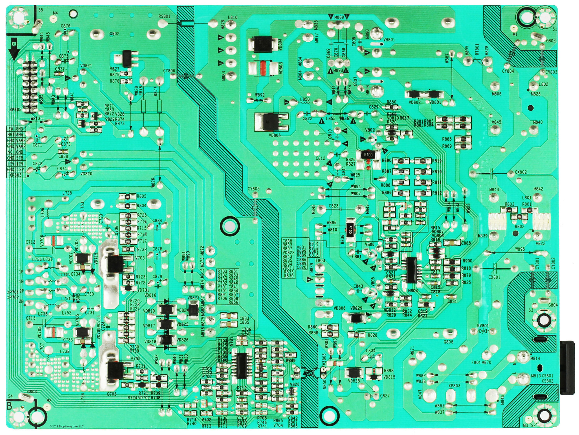 Hisense 293555 HLL-8718WH Power Supply / LED Driver Board