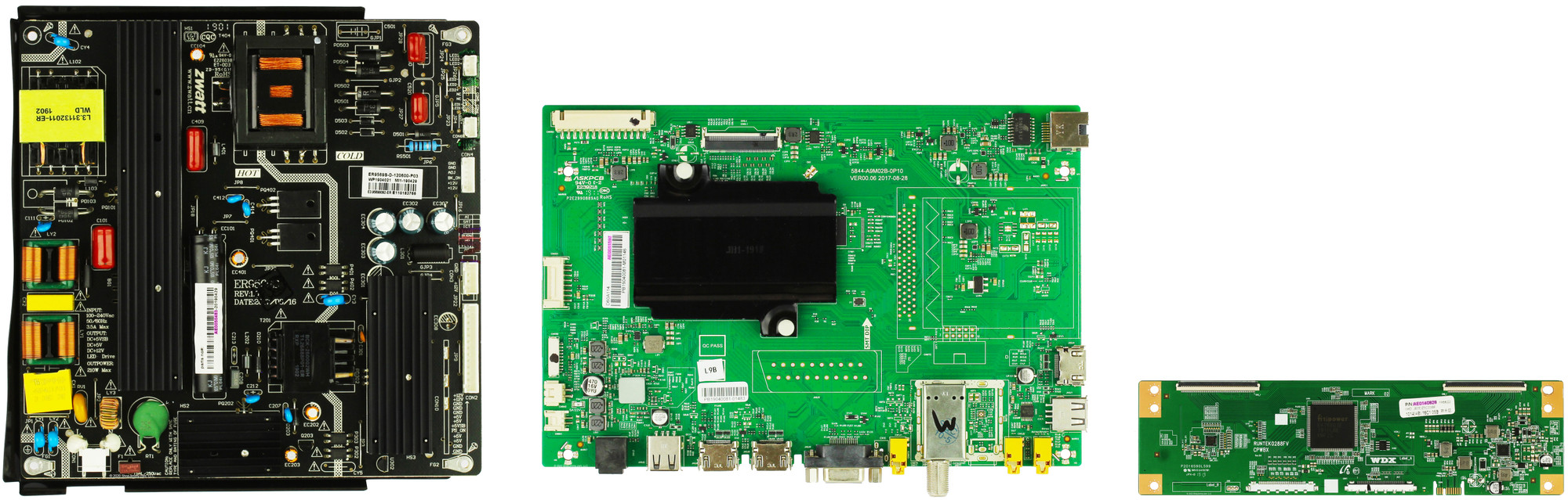 RCA RNSMU6036 Complete LED TV Repair Parts Kit Version 1 (SEE NOTE)