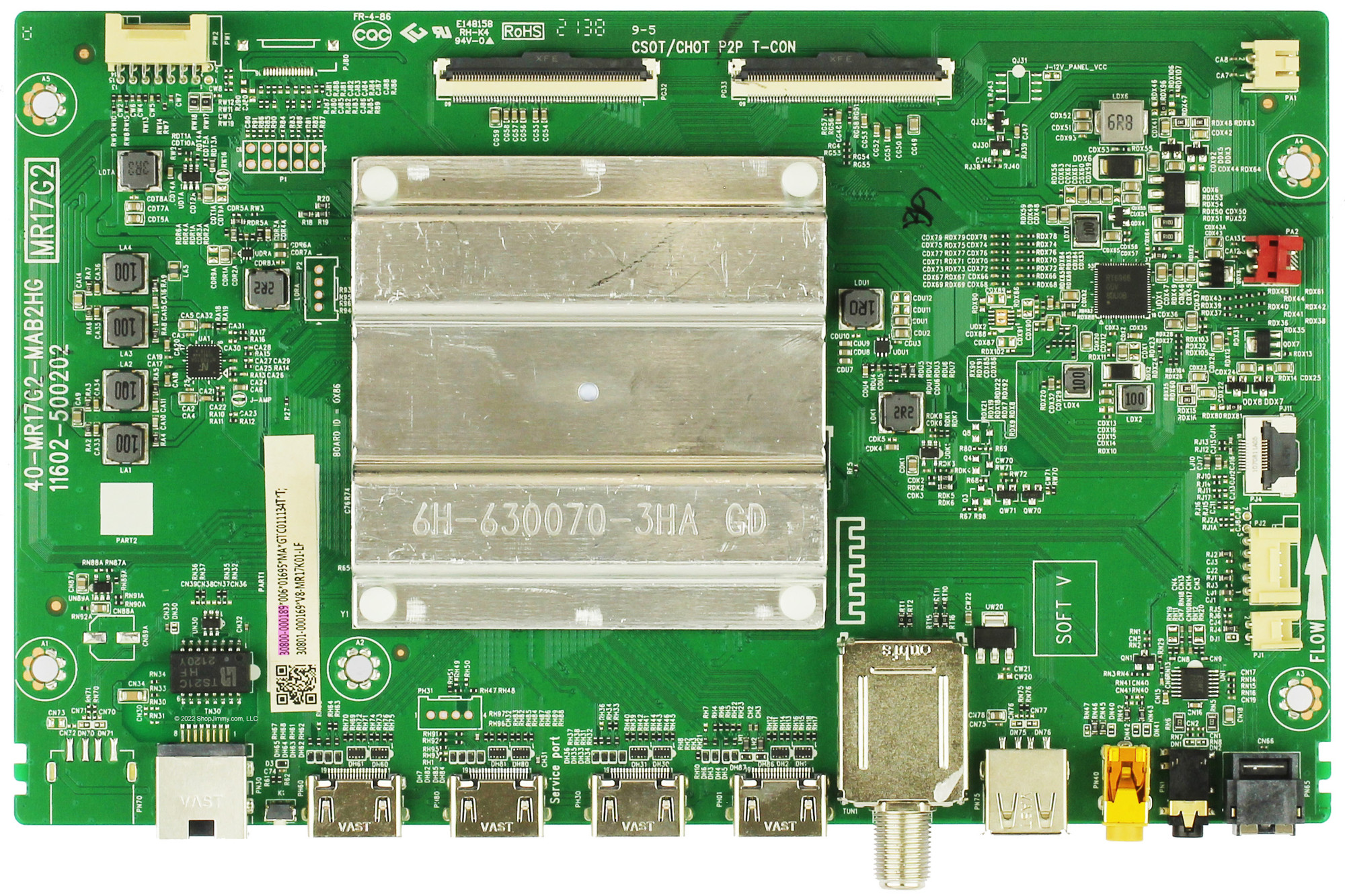 TCL 30800-000189 Main Board for 50S435