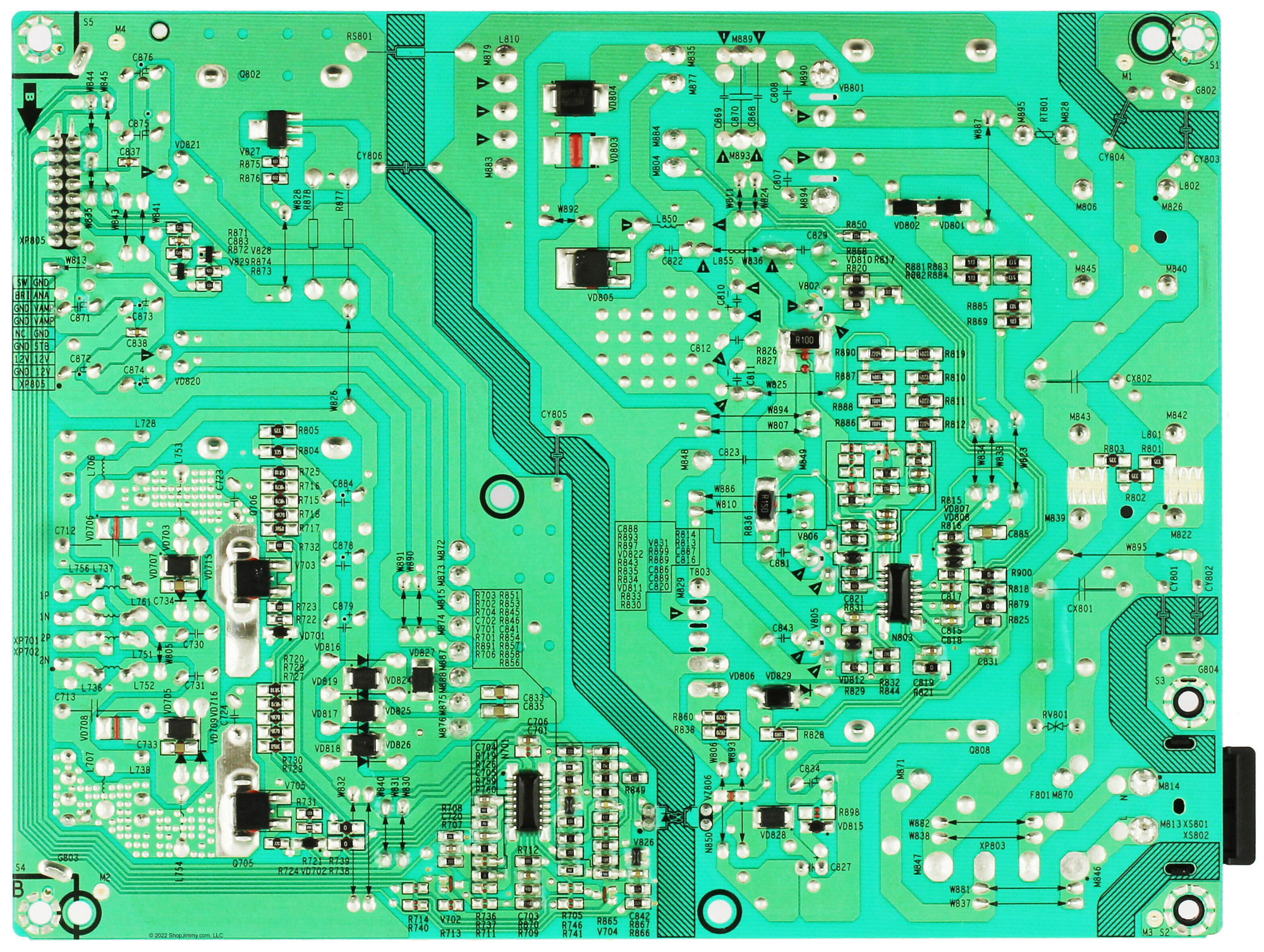 Hisense 304739 HLL-8718WH Power Supply / LED Driver Board