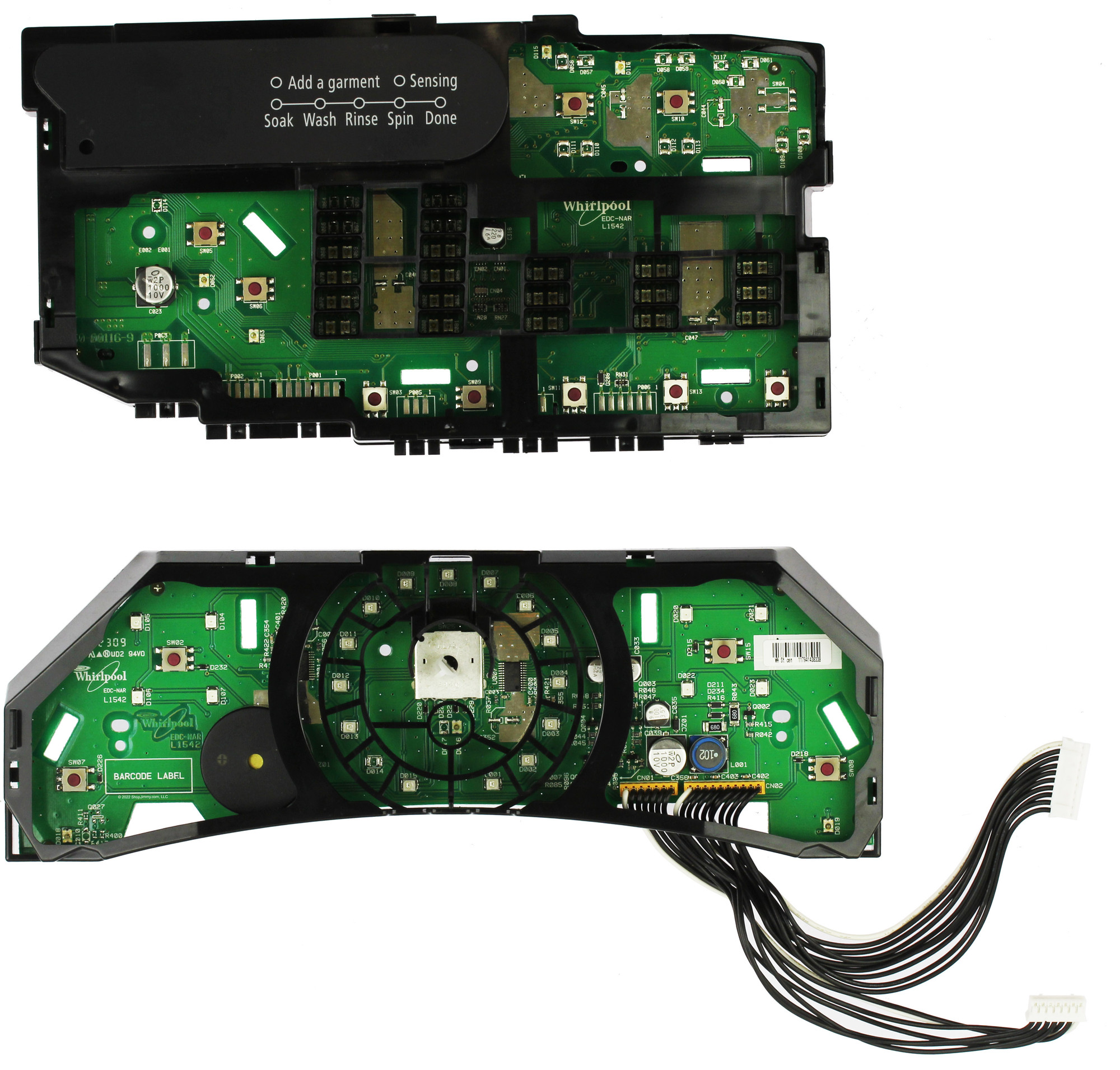 Whirlpool Washer 4619 702 38203 4619 702 30702 Control Board