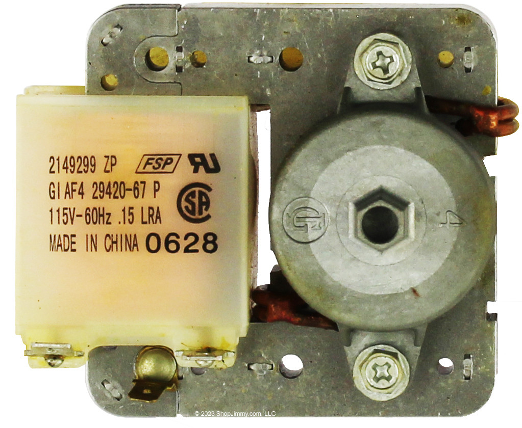 Whirlpool Refrigerator 2149299 Motor Fan Evaporator