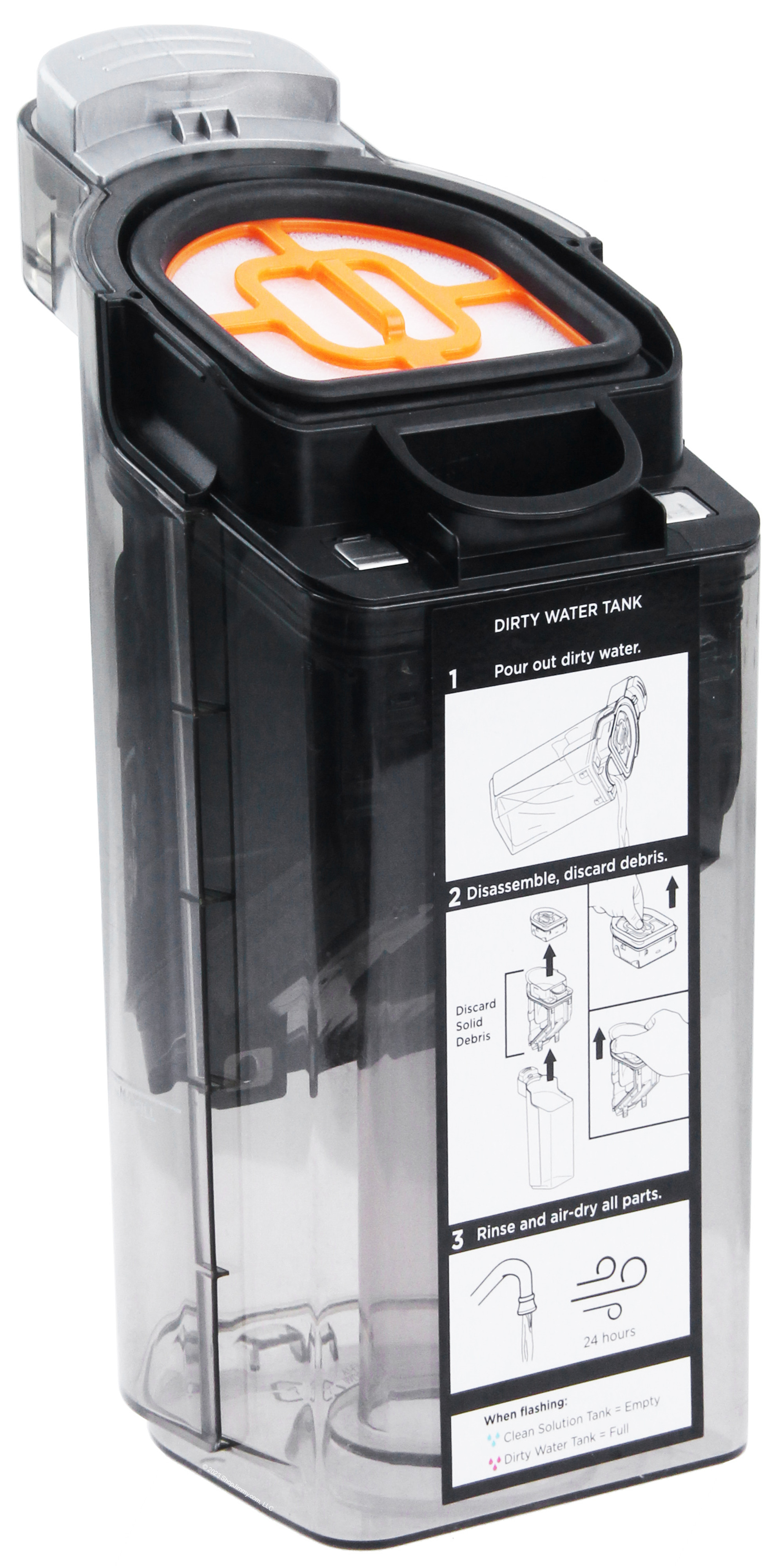 Shark WD100 WD101 WD205 HydroVac XL 3-in-1 Vacuum Mop & Self-Cleaning ...