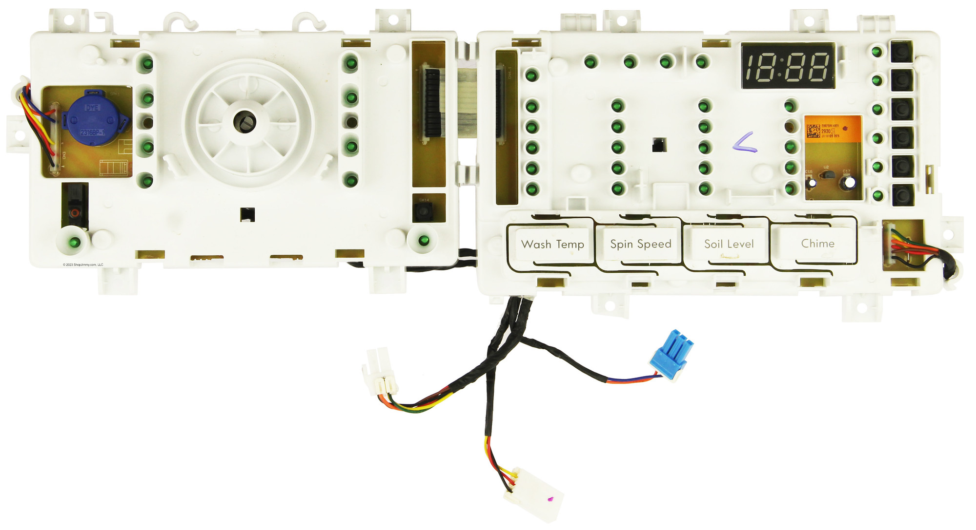 LG Washer EBR75092930 Main Display Board Assembly