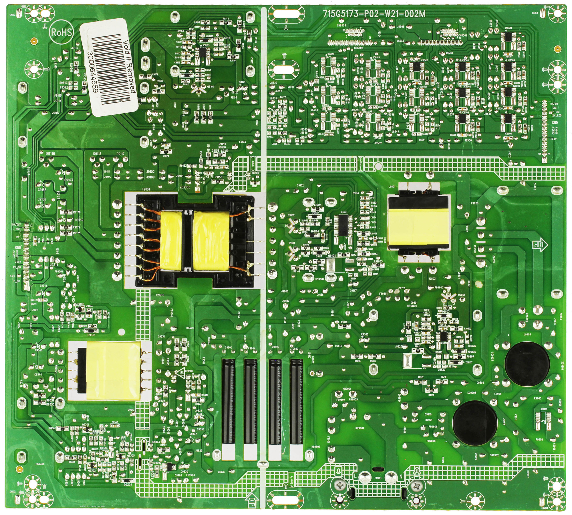 NEC PLTVCQ568XAT1Q Power Supply Board E424 Commercial Grade Monitor