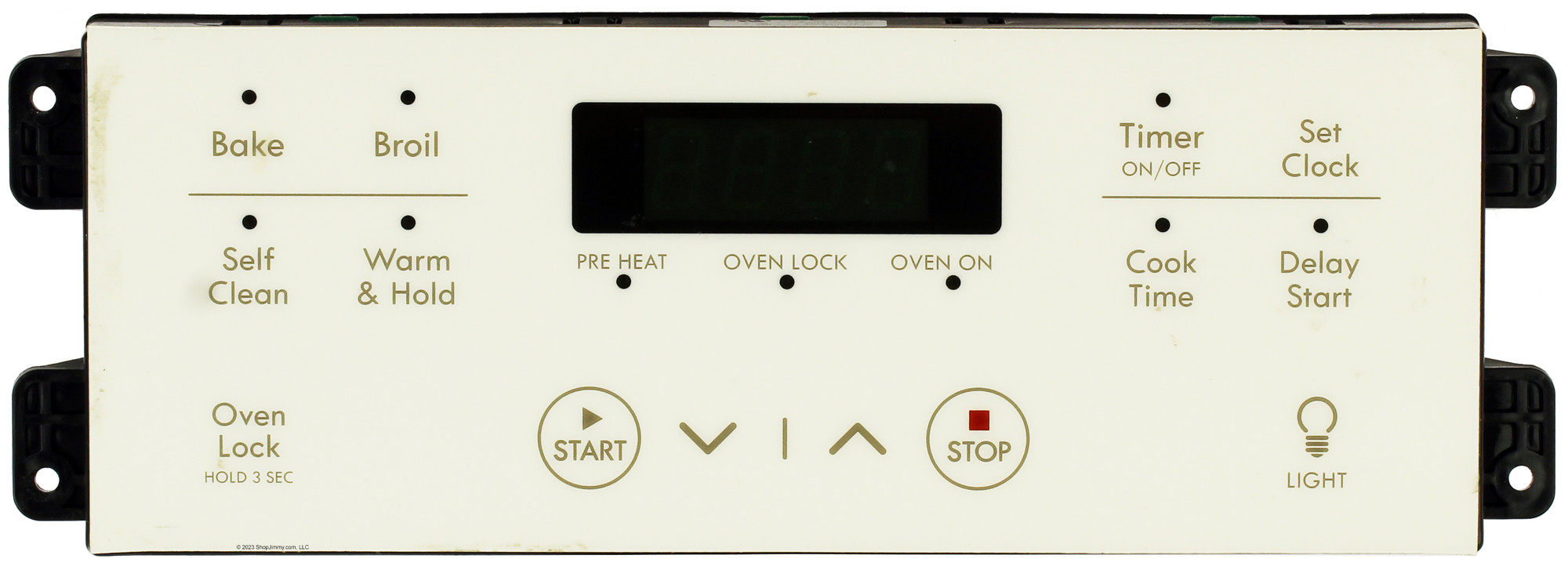 Kenmore 316630004 Oven/Range Control Board/Clock w/White Overlay