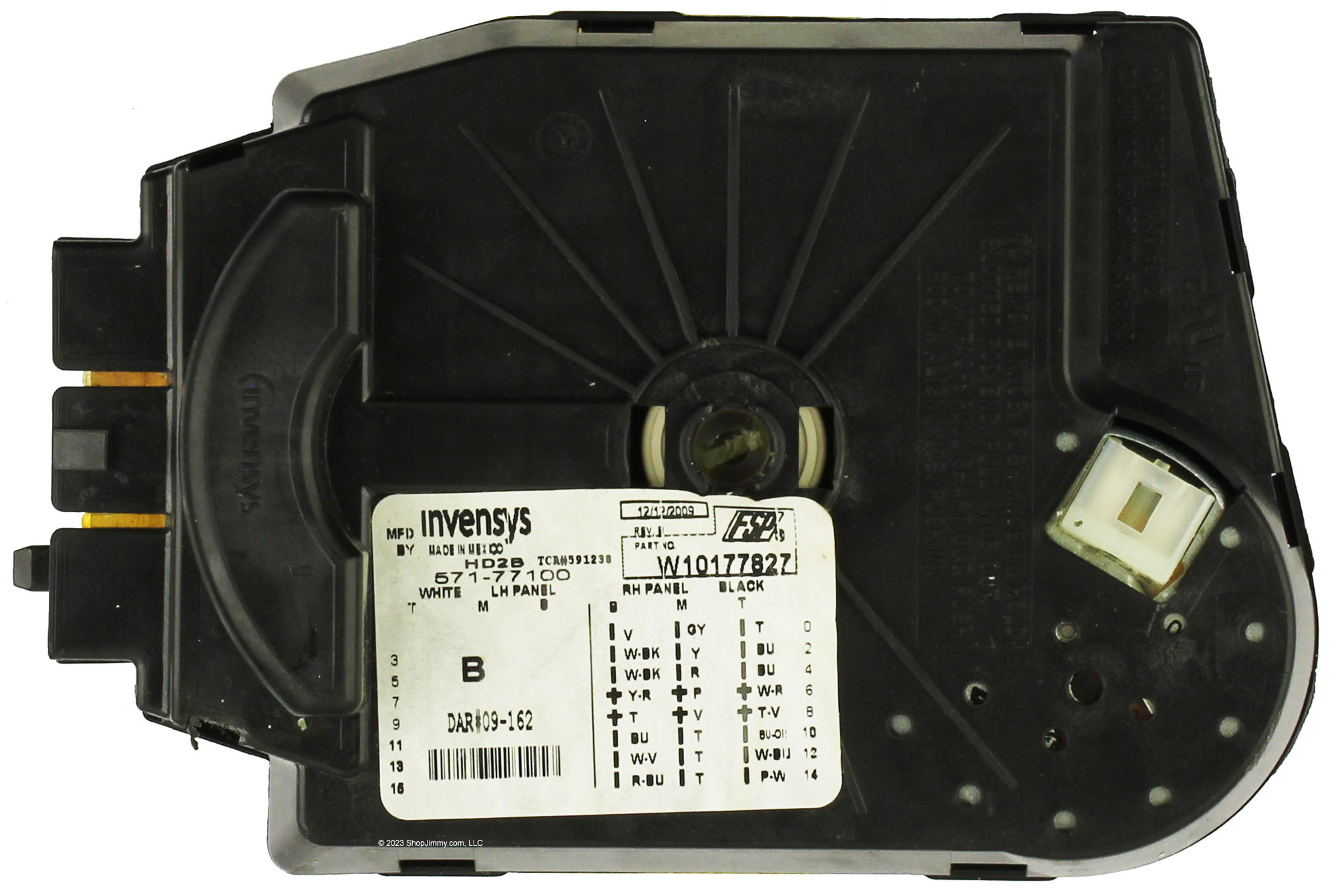 Whirlpool Washer WPW10177827 W10177827 Timer