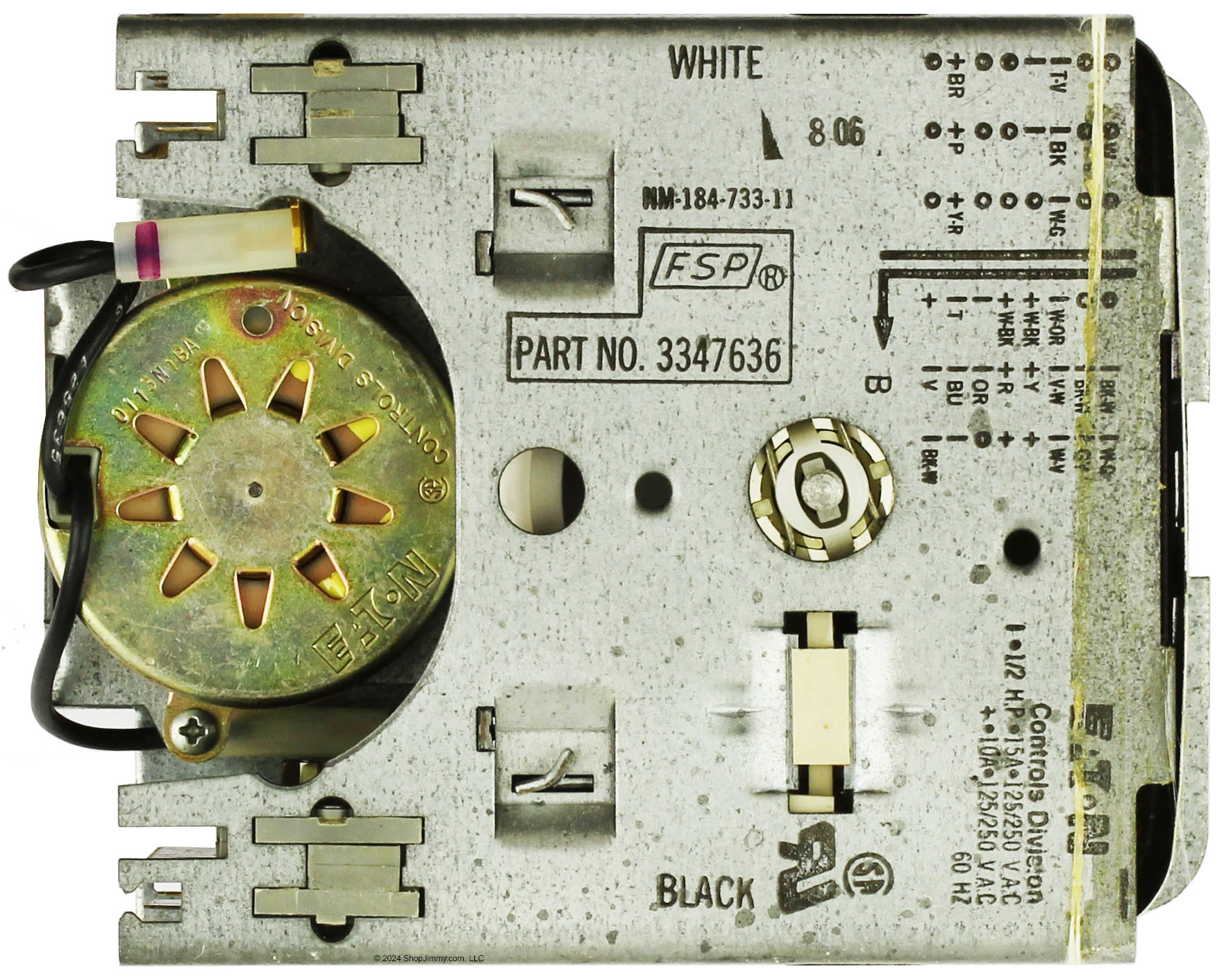 Whirlpool Washer WP3347636 3347636 Timer