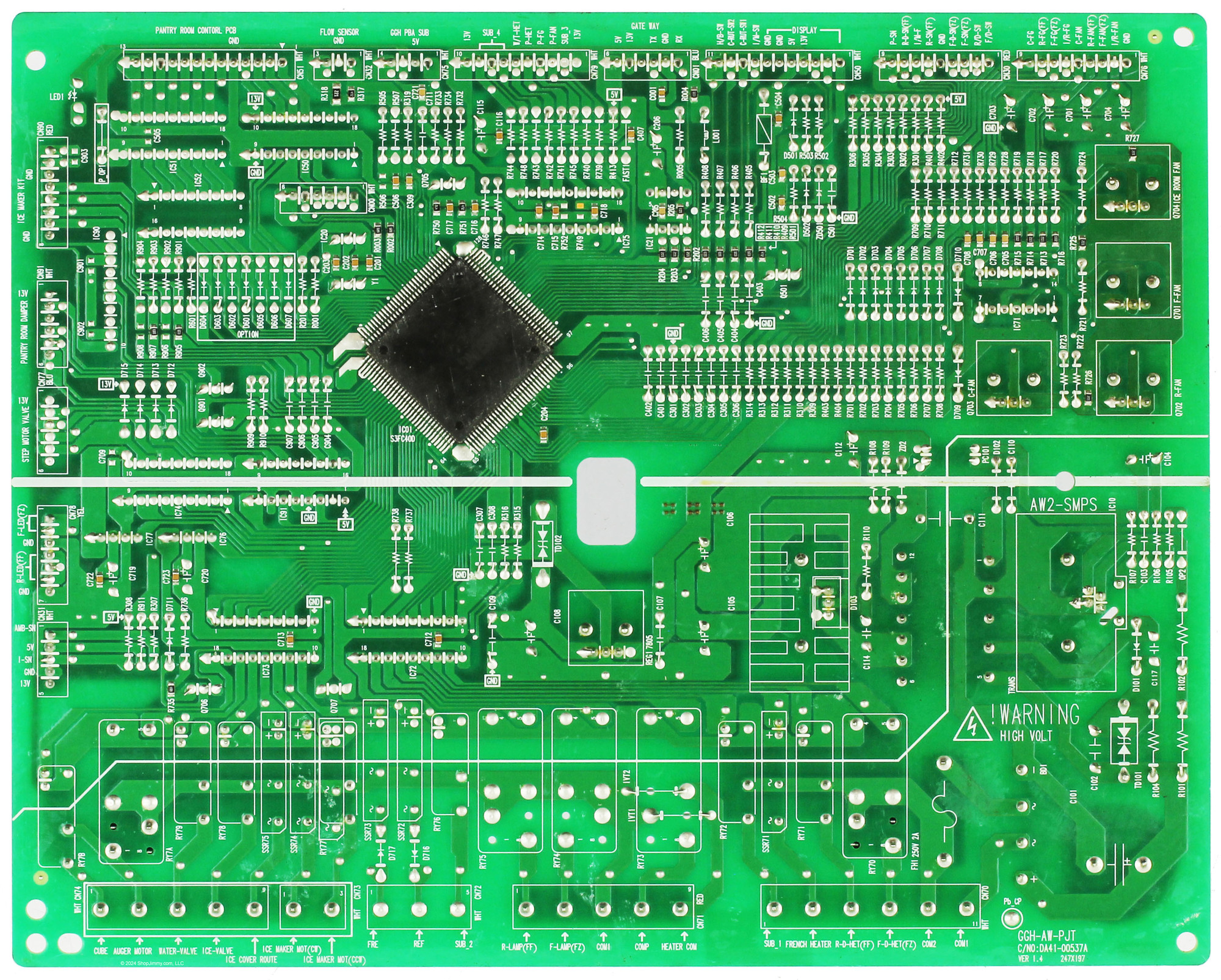 Samsung Refrigerator DA92-00163C Main PCB Assembly