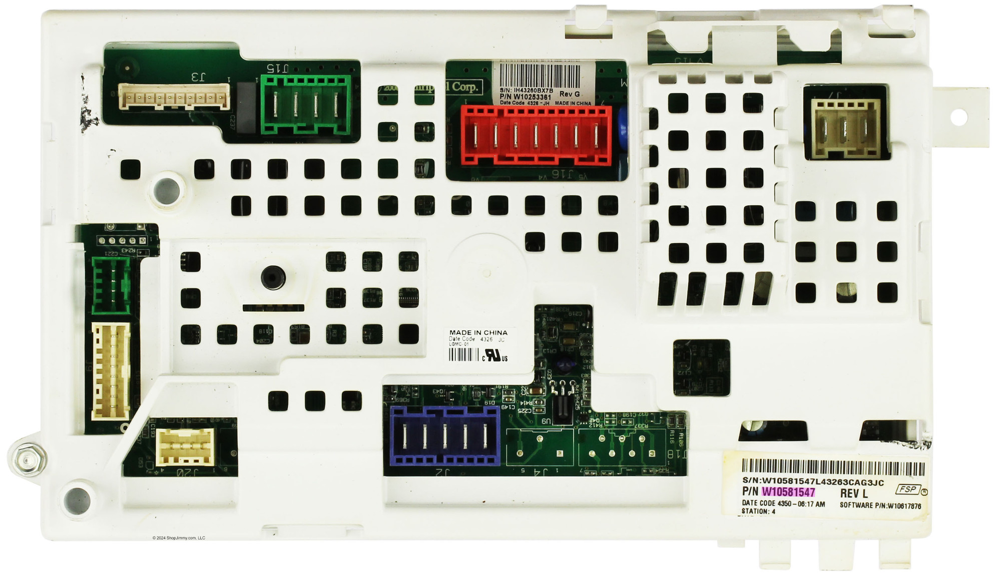 Maytag Washer W10581547 Control Board WTW5500BW0