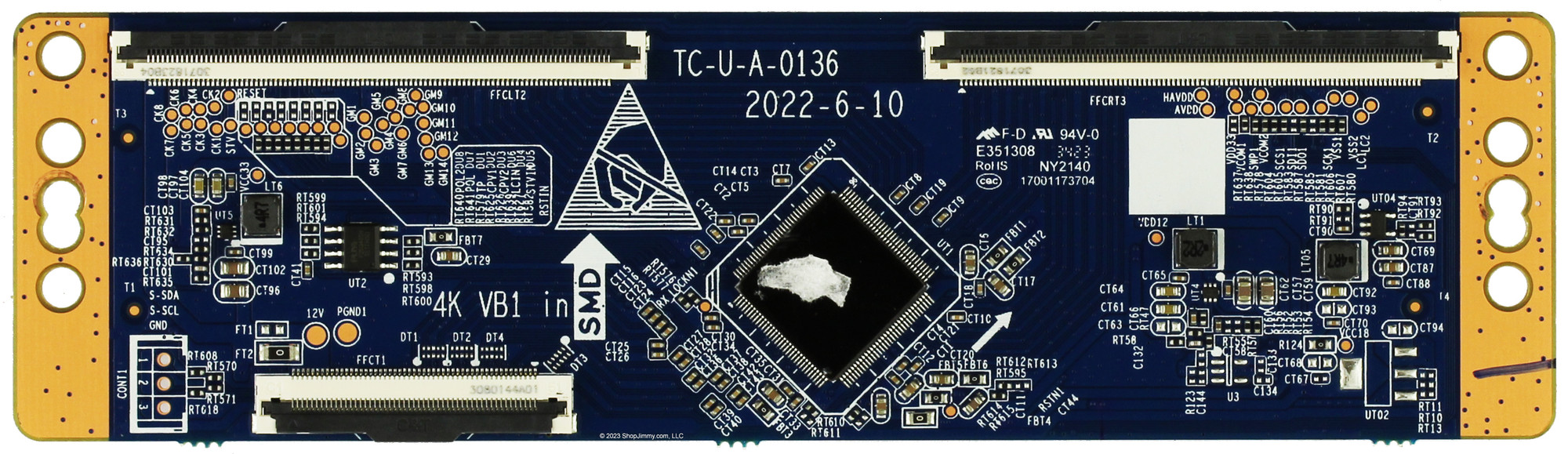 Onn TC-U-A-0136 T-Con Board