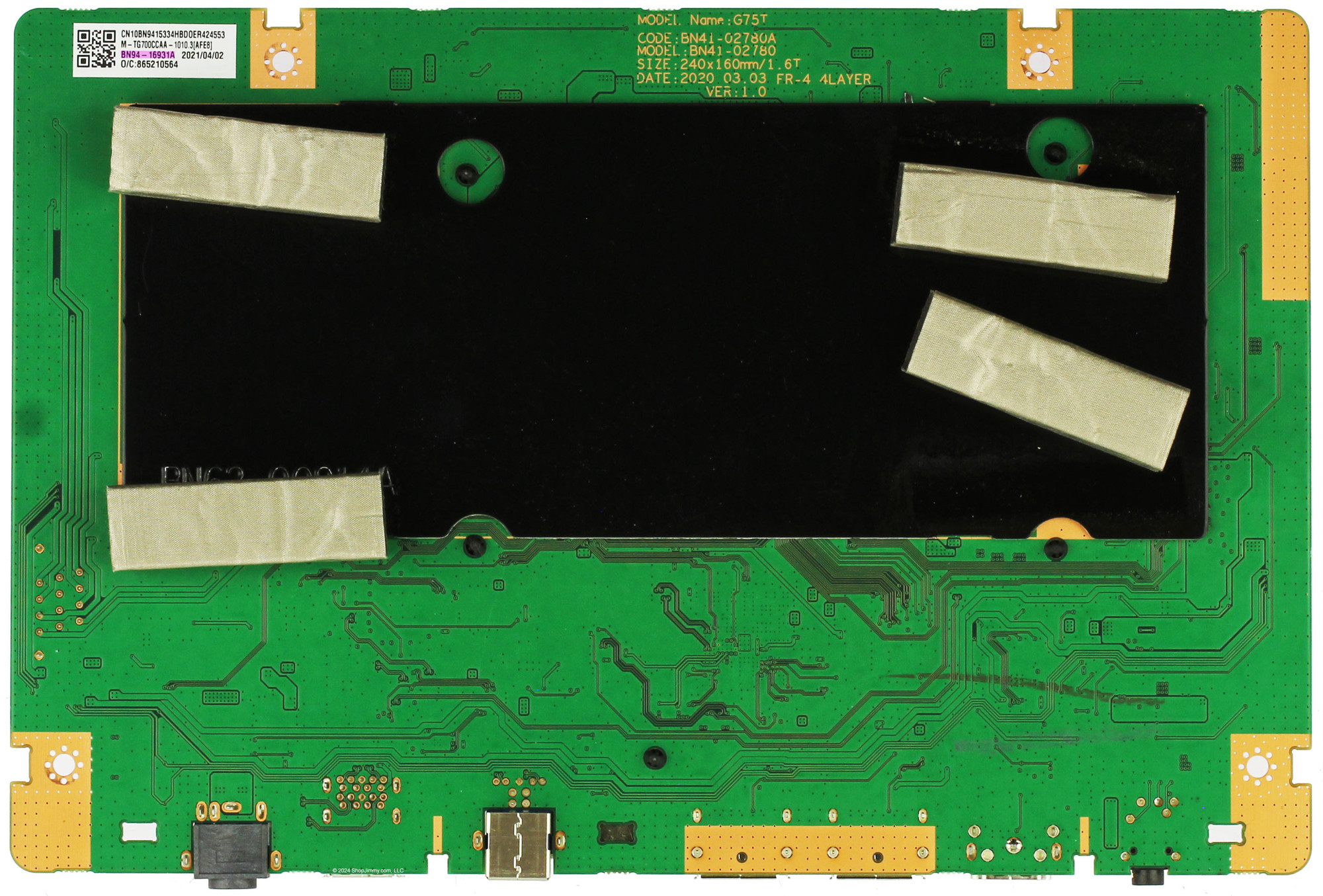 Samsung BN94-16931A Main Board for LC27G75TQSNXZA FG04