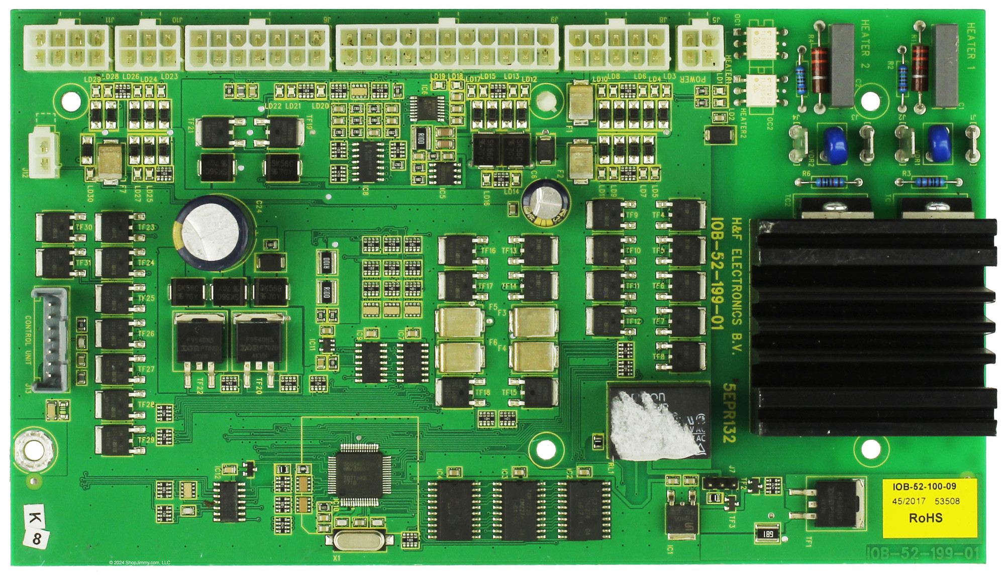H&F Electronics IOB-52-100-09 Control Board