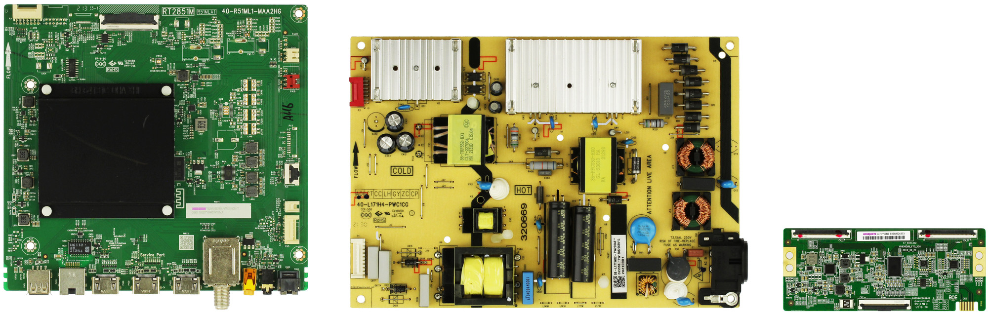 TCL 65S446 Complete TV Repair Parts Kit Version 2