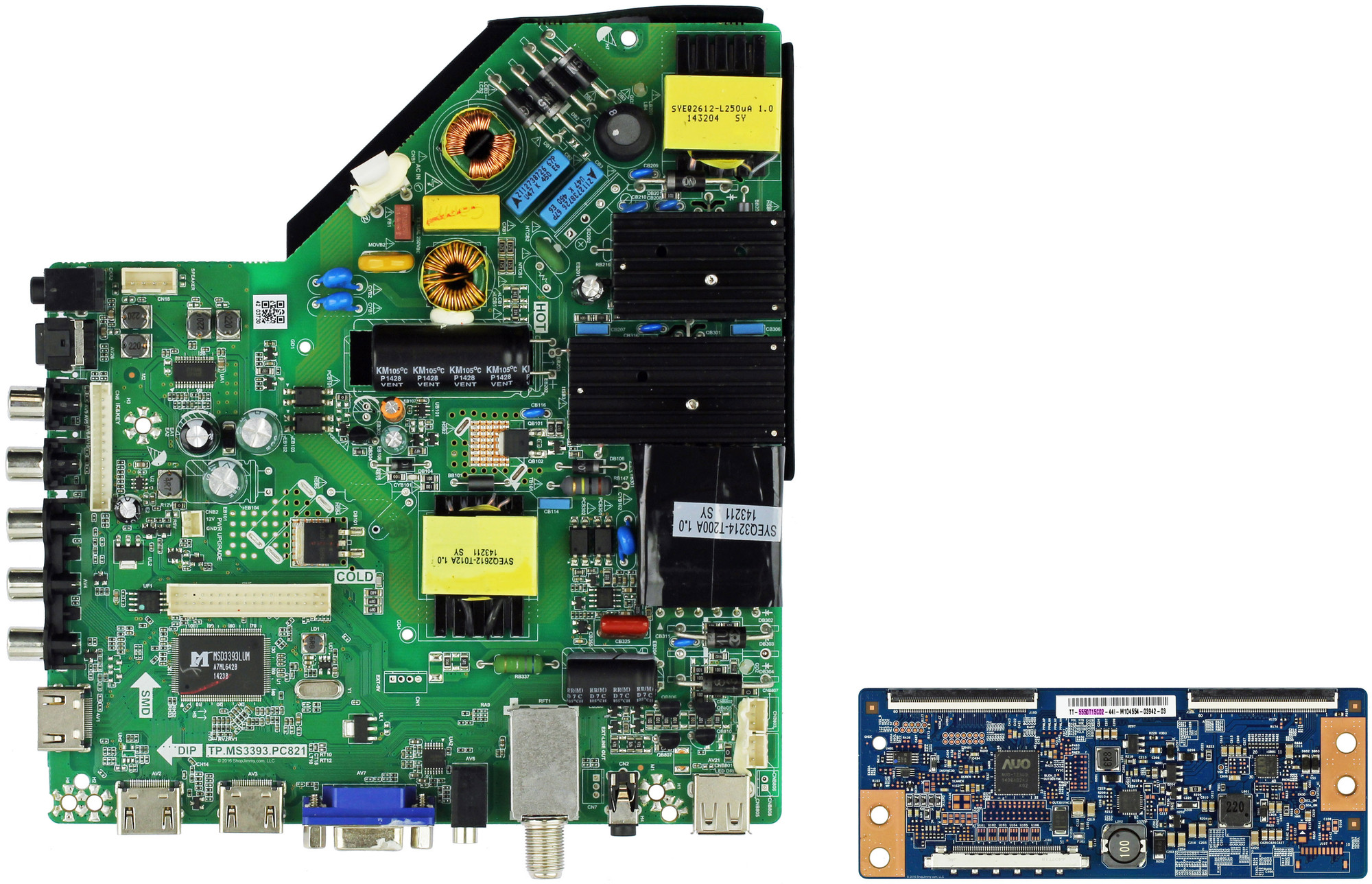 Element ELEFW504 Complete TV Repair Parts Kit - Version 4 --See Note