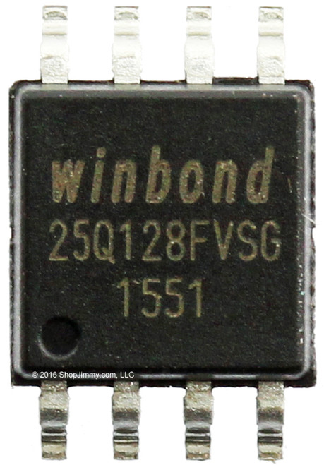 Winbond W25Q128FVSIG Blank EEPROM (Pack of 10)