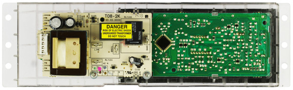 GE Oven WB27K10142 Control Board - Black Overlay