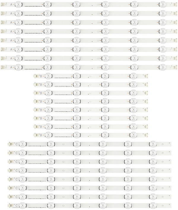 LG AGF78402001 DIRECT 3.0 70INCH A B C LED Backlight Strips Complete ...