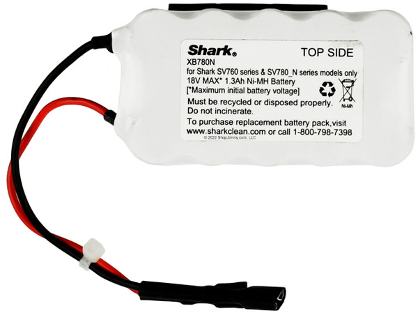 Shark Battery Pack (XB780N) OEM Original for Cordless Pet Perfect ...