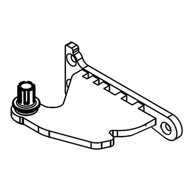 Whirlpool W11167119 Door Hinge