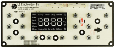 LG EBR89296401 Range/Oven Pcb Assembly Display Board