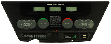 Pro-form Weslo Treadmill Display Console ETPF3133 BF-P093850A000 ...