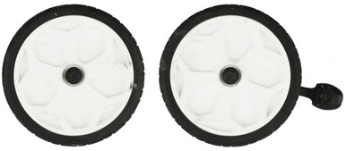 Toro 21356 21356T Lawn Mower Rear Wheels + Bolts + Covers + Spring Arm ...