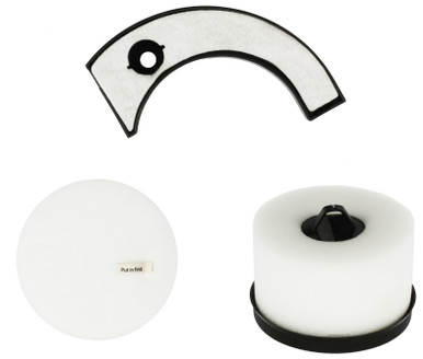 Shark MessMaster Wet/Dry Vacuum 5-piece Filter Bundle UV105 VS100 VS101 ...