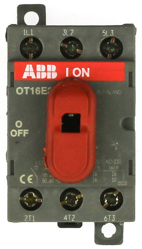 ABB OT16E3 3P 16A General Purpose Switch