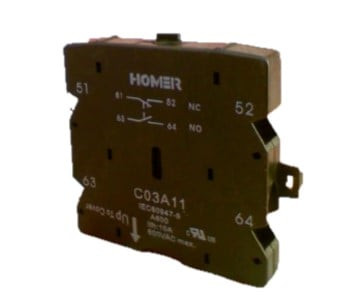 Homer C03A11 Auxiliary Switch w/ Quick Connect