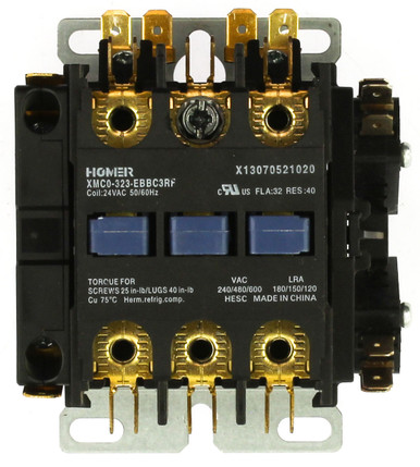 Homer X13070521020 3 Pole 32A Contactor