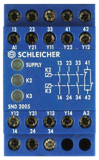 Schleicher SNO2005-17 Safety Relay