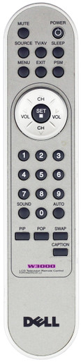 Dell W3000 Remote Control