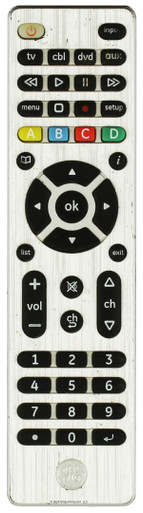 General Electric 33709, CL3 4 Device Universal Remote Control -- Open ...
