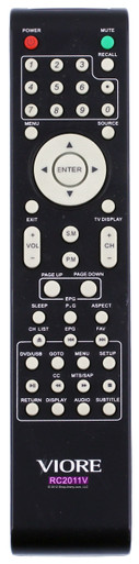 Viore RC2011V Remote Control