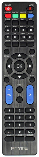 ATYME LED TV Remote Control Version 1- New