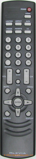 Olevia RC-LTL Remote Control