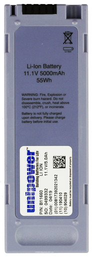 Unipower Battery B11660 for Medical Equipment