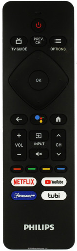 Philips URMT26CND001 Remote Control Netflix, Youtube, Paramount+, Tubi -NEW