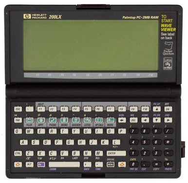 Hewlett Packard 200LX Palmtop Medical Equipment