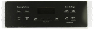 GE Oven 164D8450G165 Control Board - Gray Overlay