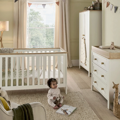 Mamas & Papas Wedmore Range White/Natural - Carriages