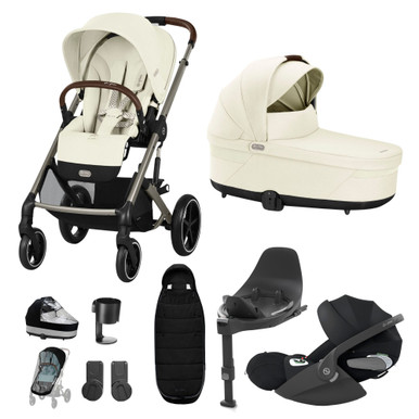 Cybex Balios S Lux 10 Piece Bundle - Seashell Beige - Carriages