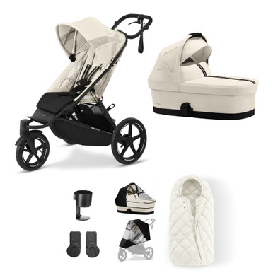 Cybex AVI Spin - Seashell Beige - Carriages