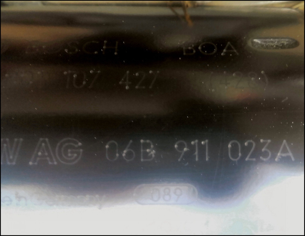 VW VOLKSWAGEN AUDI GENUINE USED BOSCH STARTER MOTOR 06B911023A FITS 1.8 ...