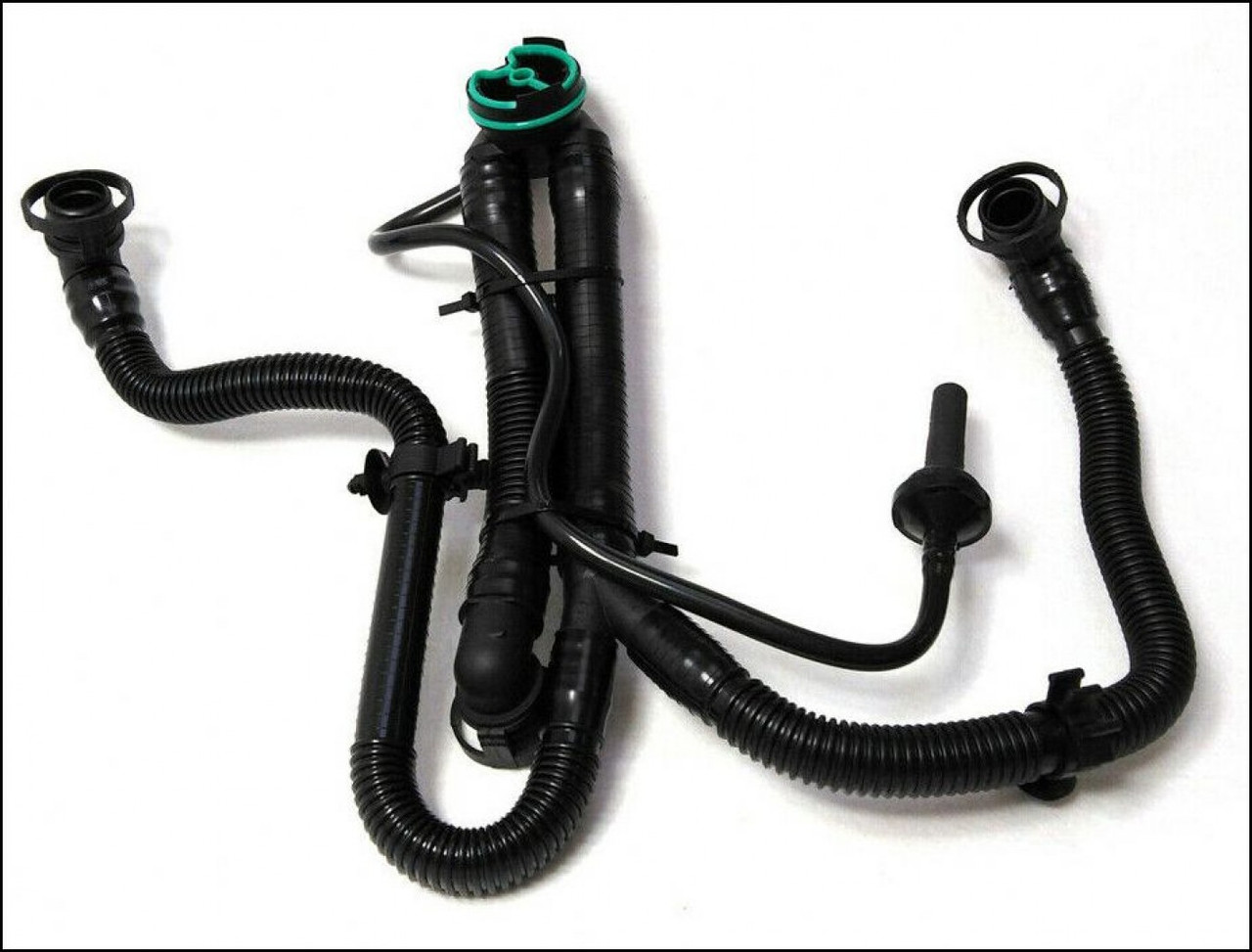 AUDI V6 CRANKCASE BREATHER VENT HOSE A4 S4 A6 S6 A8 06E103217M 2004 - 2012