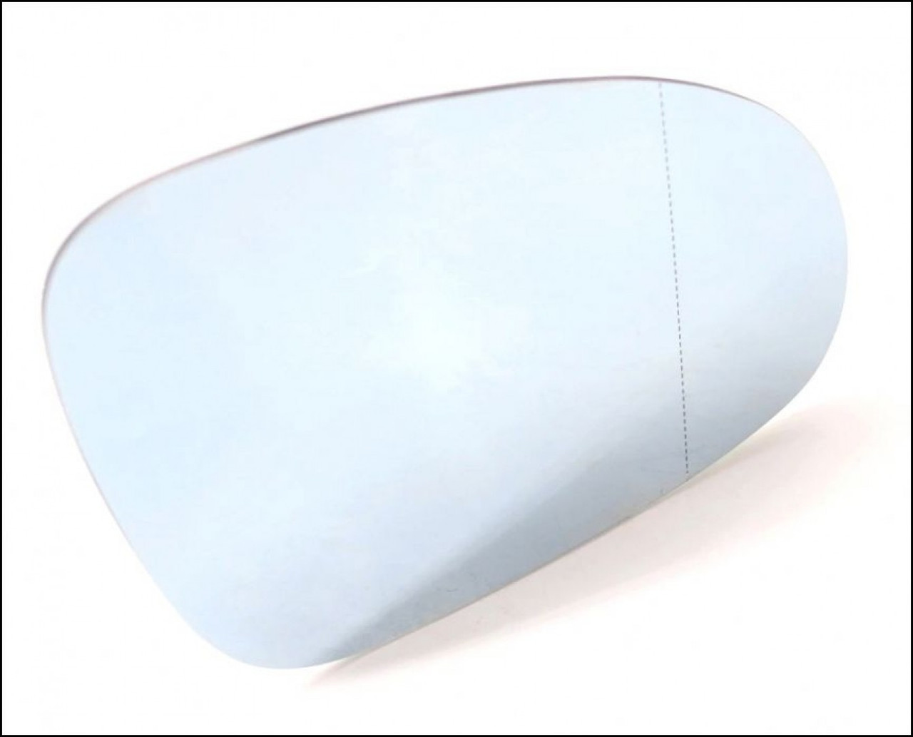 VW VOLKSWAGEN EXTERIOR DOOR MIRROR GLASS RHS RIGHT WITH BACKING PLATE ...