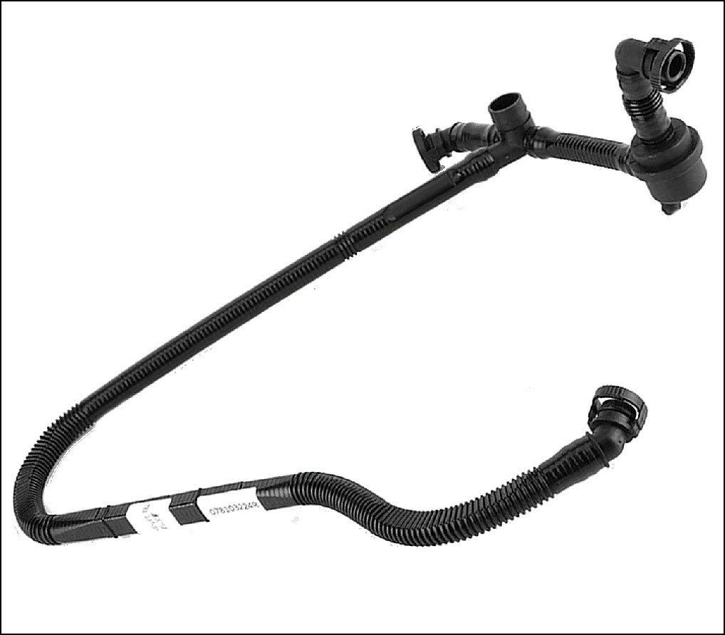 VW VOLKSWAGEN AUDI V6 CRANKCASE PCV BREATHER VENT HOSE KIT 078103223B ...