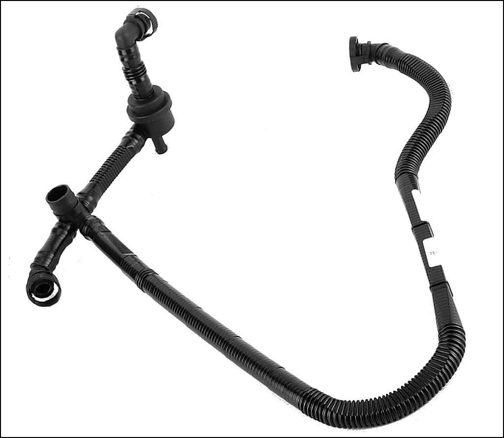 VW VOLKSWAGEN AUDI V6 CRANKCASE PCV BREATHER VENT HOSE KIT 078103223B ...